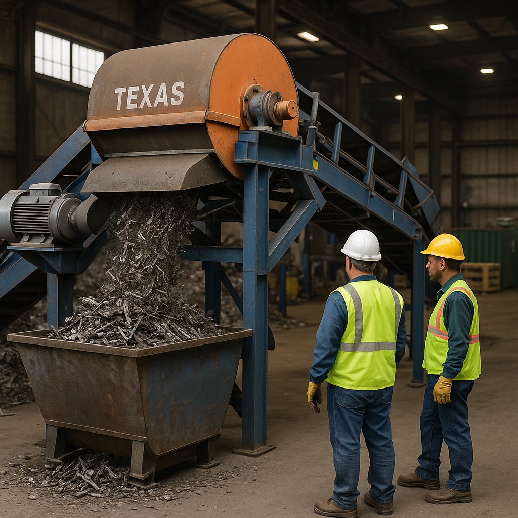 How Are Magnetic Separators Transforming Recycling in Texas? | Okon ...