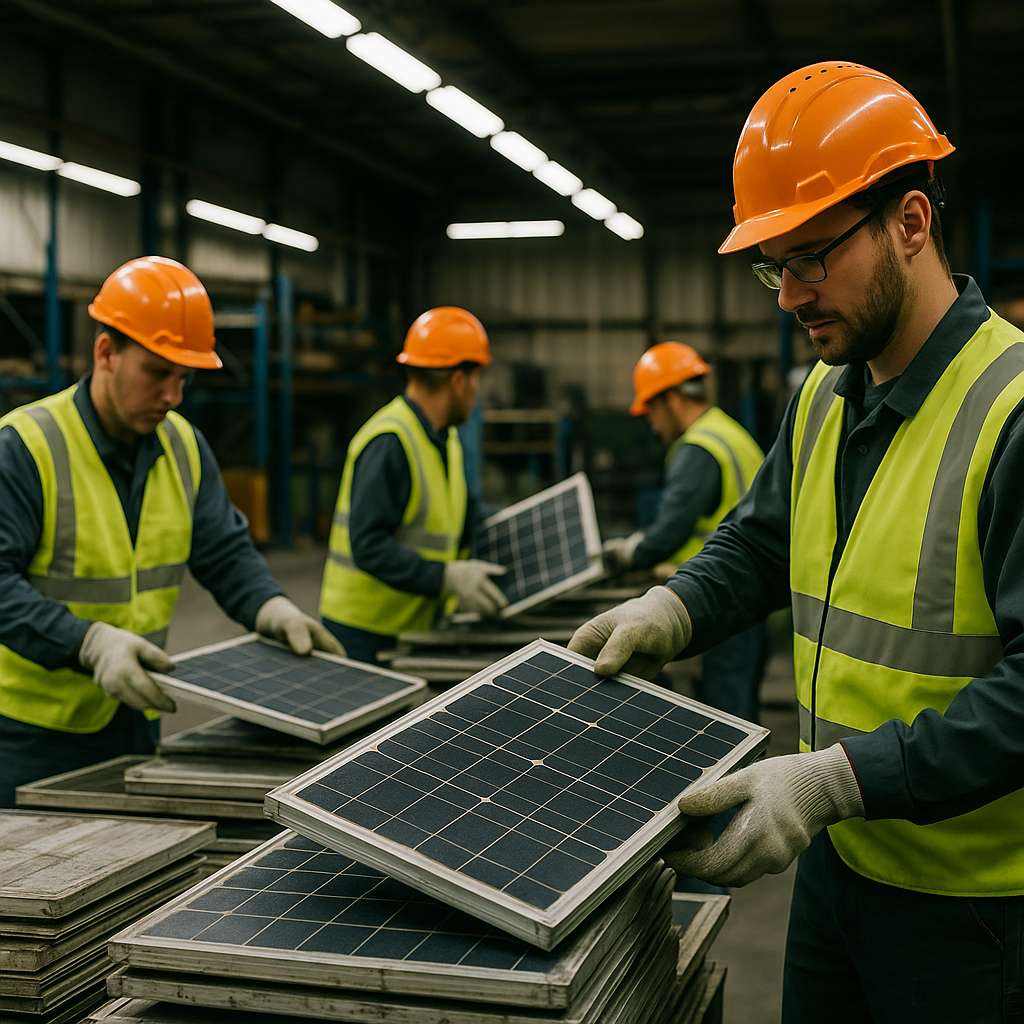 Tax Certificates for Solar Panel Recycling: Do They Exist | Okon Recycling
