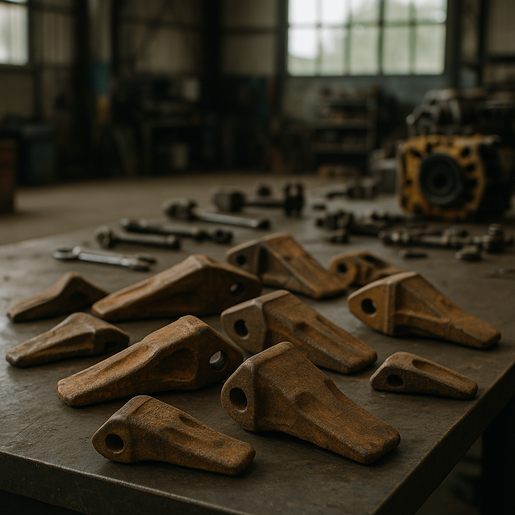 Who Are the Primary Buyers of Scrap Excavator Bucket Teeth? | Okon ...