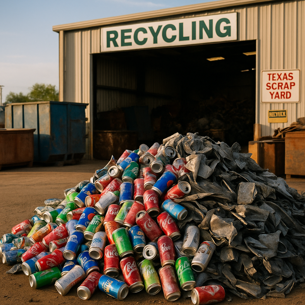 Where Can I Take Aluminum Scrap in Texas for Recycling? | Okon Recycling